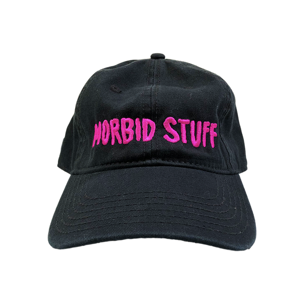 PUP Morbid Stuff Black Dad Hat - PUP The Band Official Store